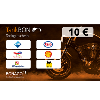 € 10 TankBON | Offizieller MOTOR PRESSE Shop